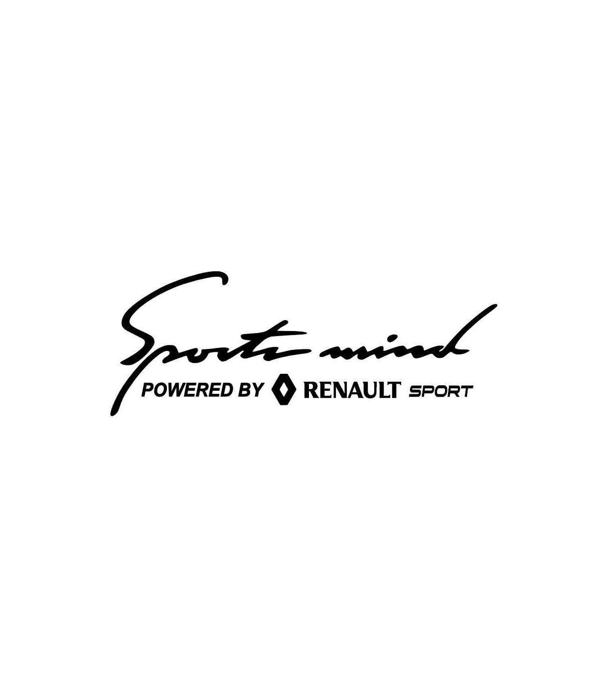 Stickers Powered By Renault Sport